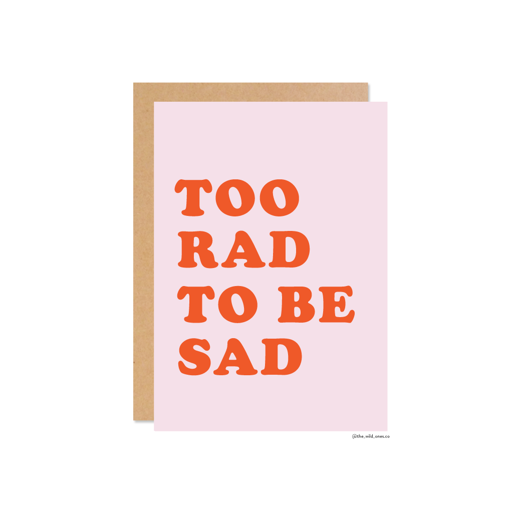Too Rad - Colour – The Wild Ones